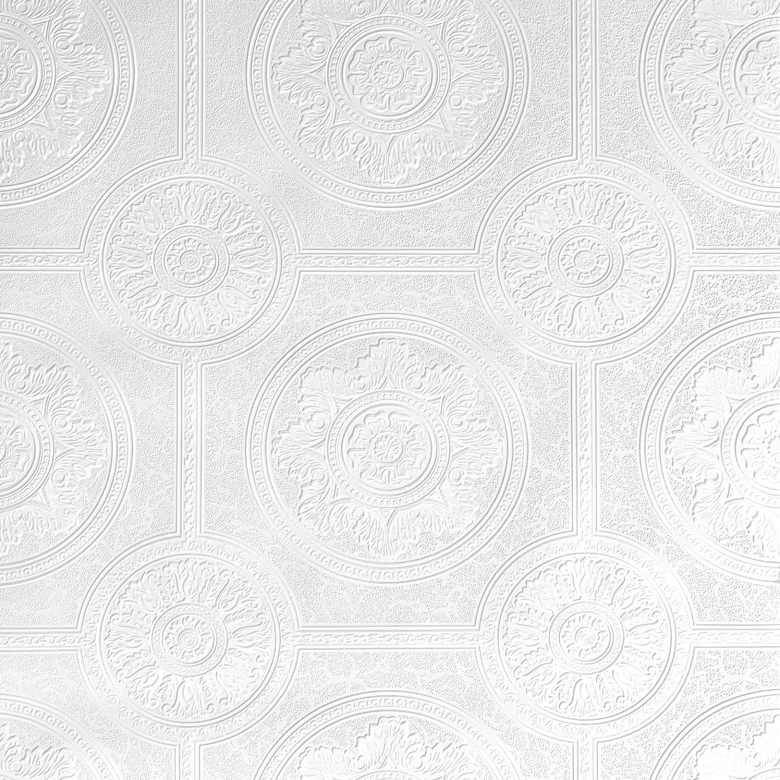 Belgravia Windsor Textured Vinyl White Paintable Wallpaper – Wallpaper ...