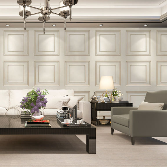 Amara Wood Panel Italian Vinyl Wallpaper – Wallpaper Empire
